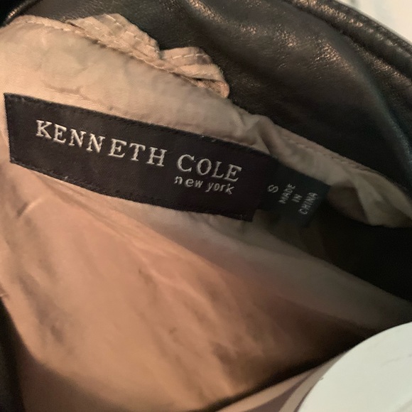 Kenneth Cole | Jackets & Coats | Kenneth Cole Leather Jacket | Poshmark